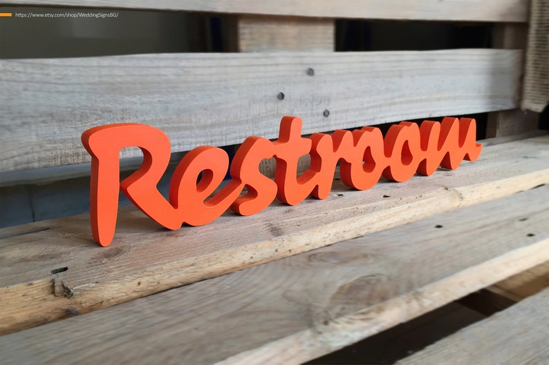 Custom Wood Sign // Custom Text Sign // Wooden Letters Sign | Etsy