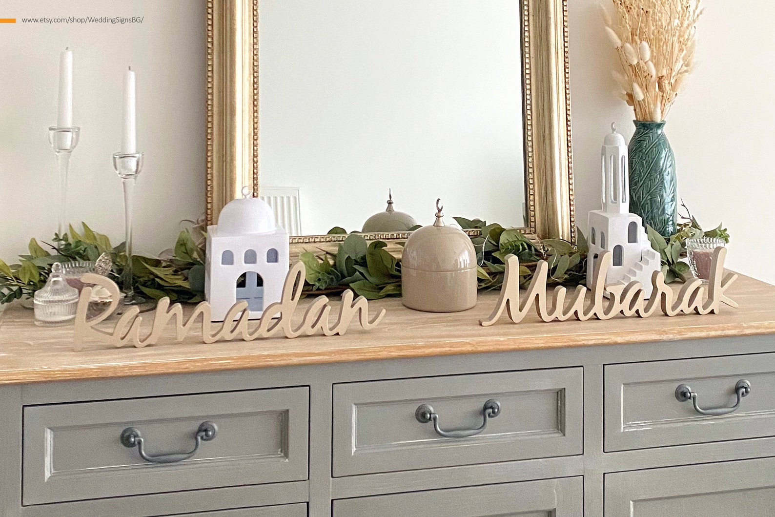 Customized Sign for Shelf, Standing Word Signs, Custom Standing Words ...