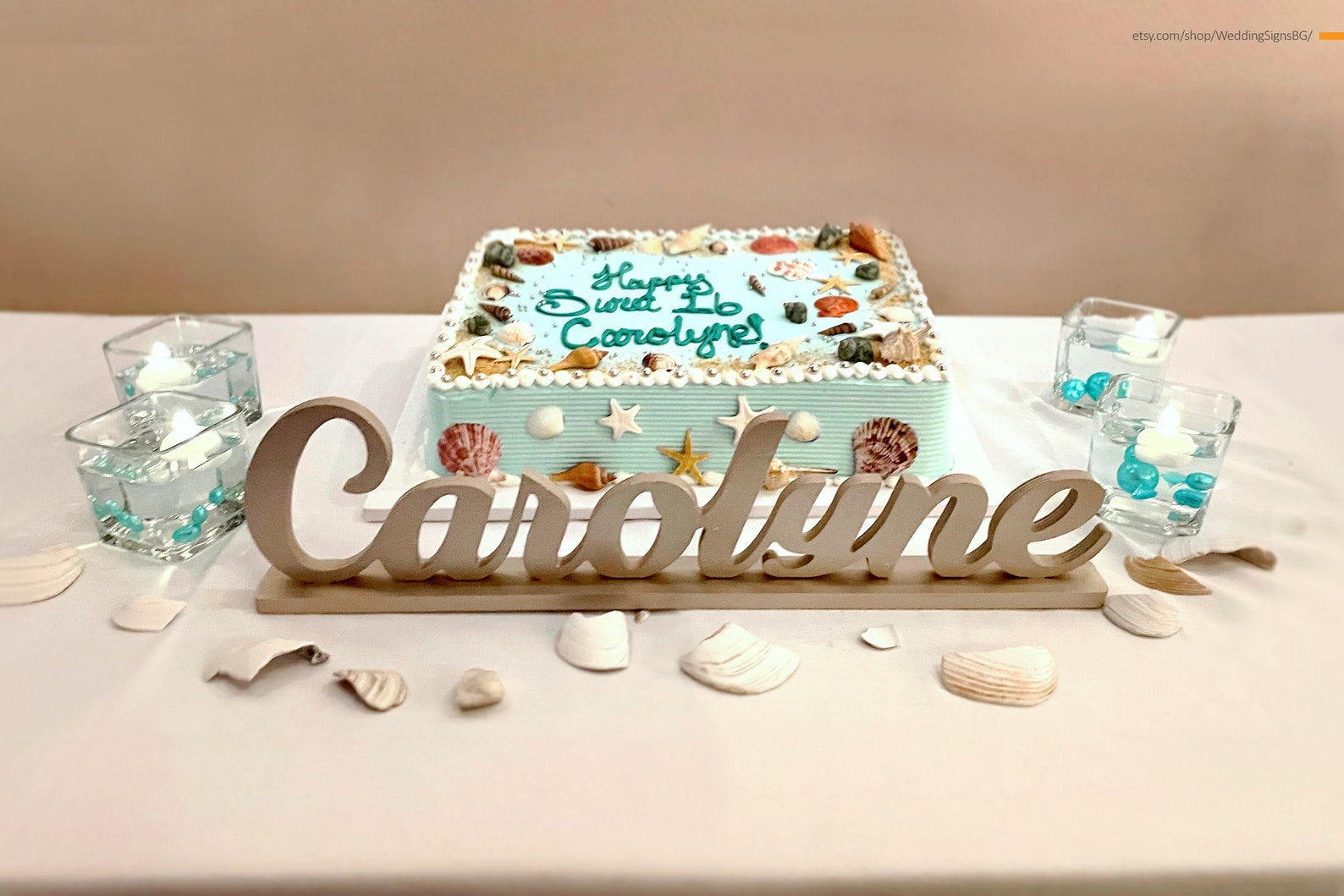 Name Sign for a Party Custom Wood Sign 3d Name Wood Letters - Etsy