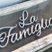 Italian Family Signs / Family is Everything / La Famiglia E Tutto ...