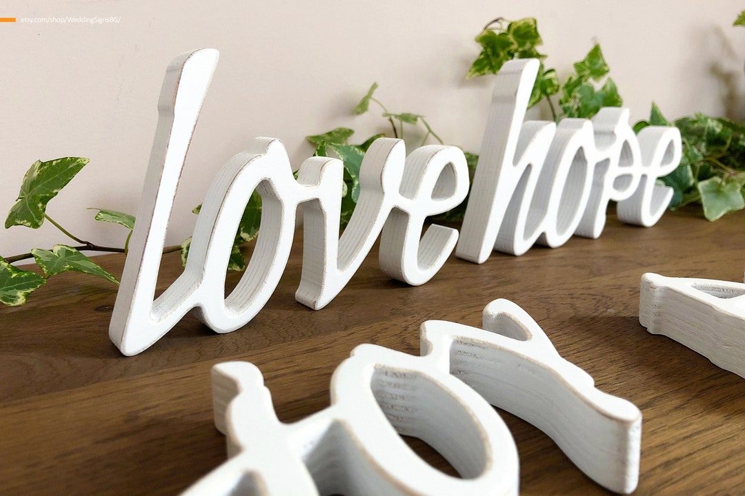 Custom Word Sign, Personalized Gift Home Decor, Housewarming Gift, New ...