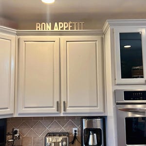 Kitchen Decor Bon Appetit, Kitchen Wood Sign for Countertops, Kitchen ...