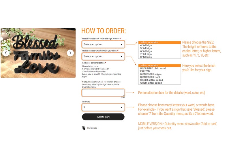 Made-to-order Wood Signs | Custom Words Sign | Personalized Gifts - Etsy