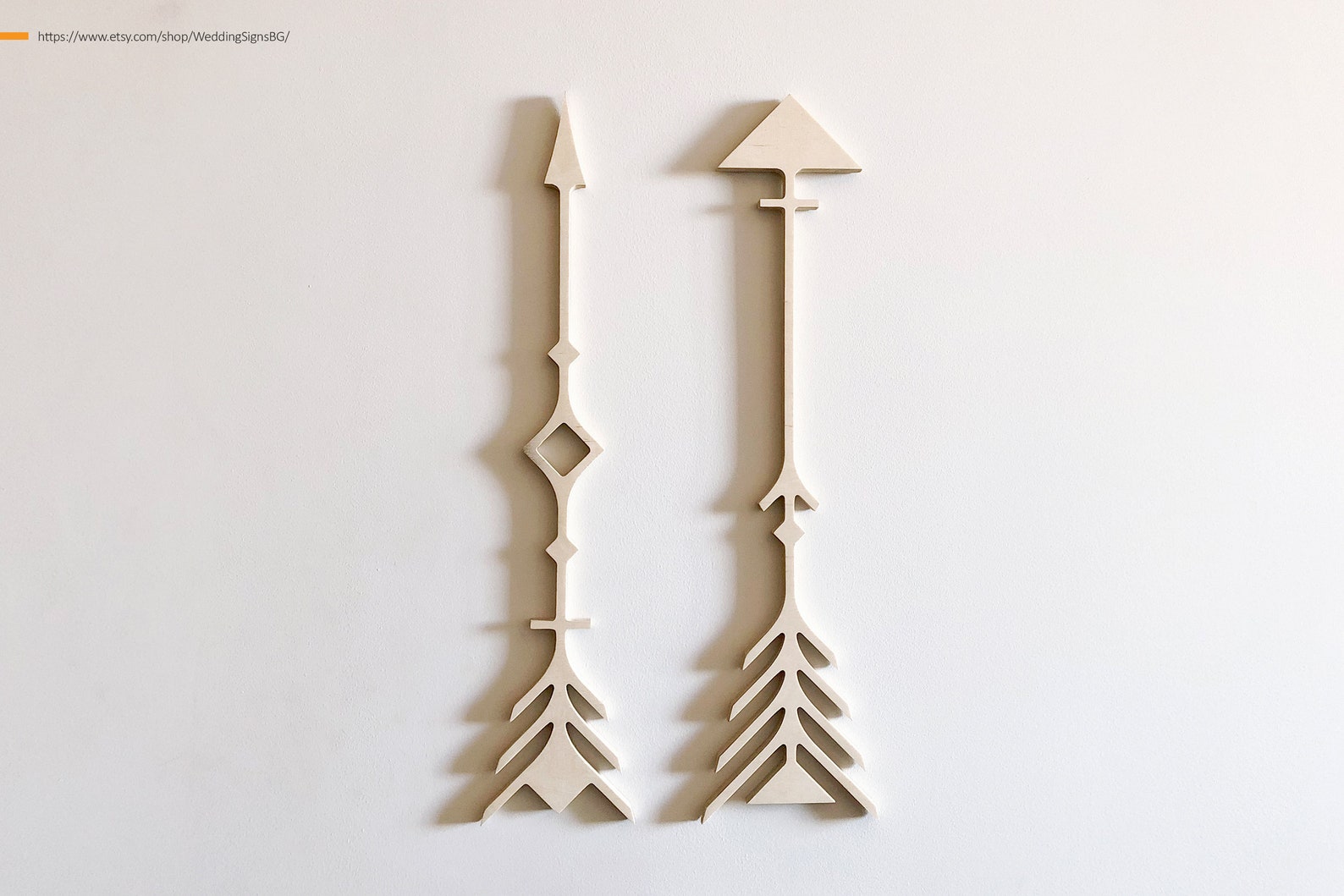 Arrow Wood Sign Arrow Wall Decor Wood Arrow Signs Heart - Etsy