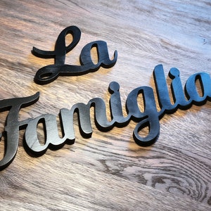 Italian Family Signs / Family is Everything / La Famiglia E Tutto ...