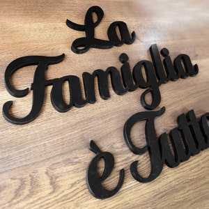 Italian Family Signs / Family is Everything / La Famiglia E Tutto ...