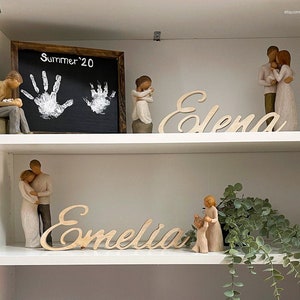 Self Standing Custom Signs | Tabletop Wood Sign | Home Decor Letters ...