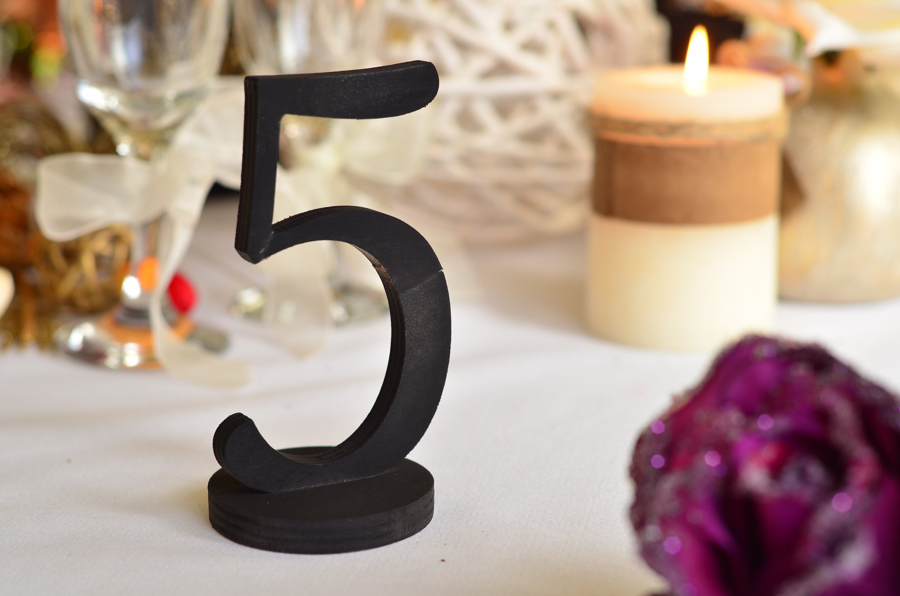 Beautiful Wooden Table Numbers for your Wedding reception | Etsy