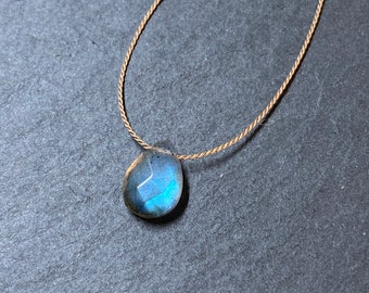 Silk Thread Necklace | Etsy