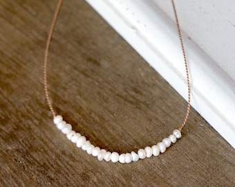 Silk Thread Necklace | Etsy