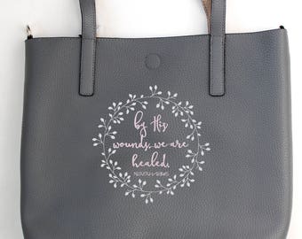 Bible verse tote bag | Etsy