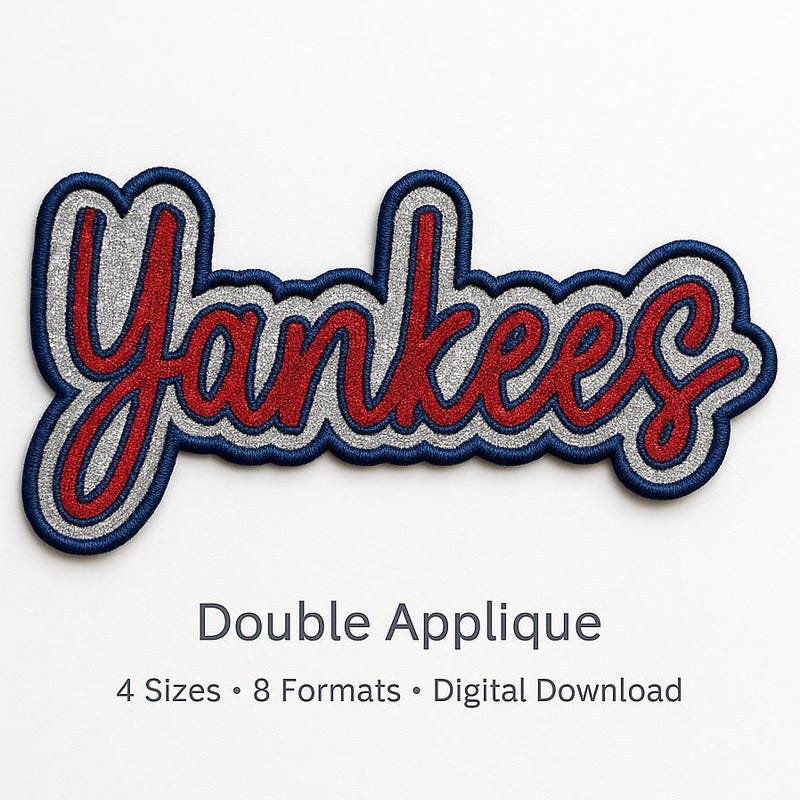 Yankees Embroidery Design - Etsy