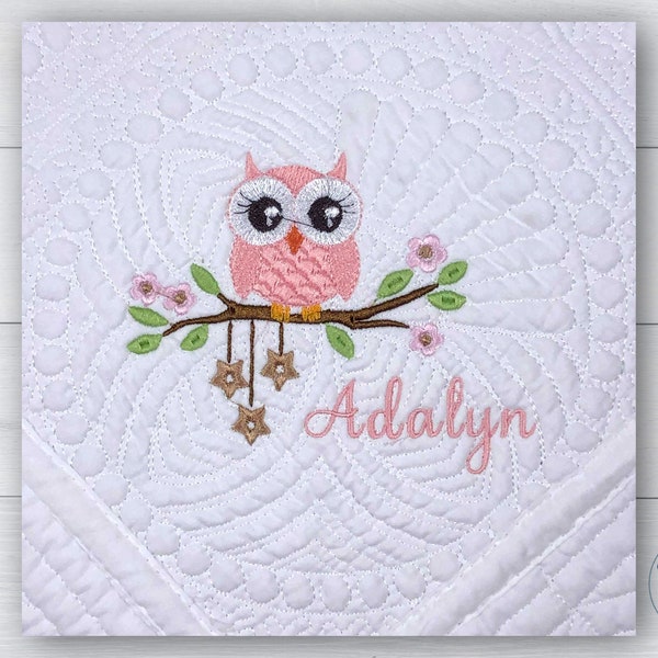 Owl Baby Quilt - Etsy