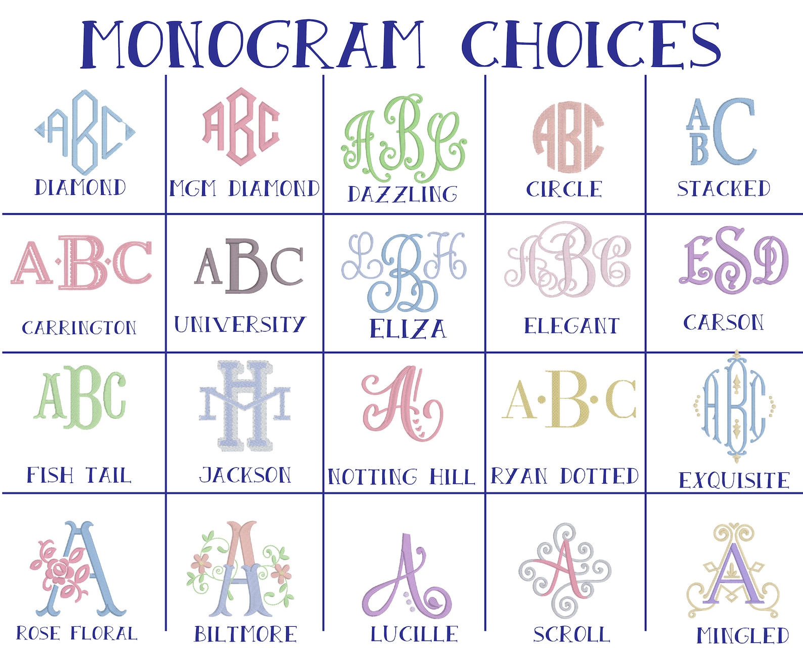 Custom Embroidered Quilt Block Square Personalized Design - Etsy