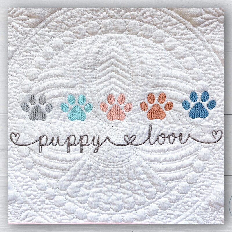 Love Paw Print - Etsy