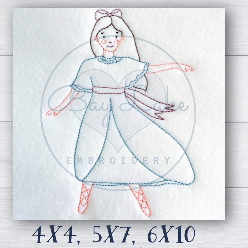 Nutcracker Ballet Embroidery Design - Etsy