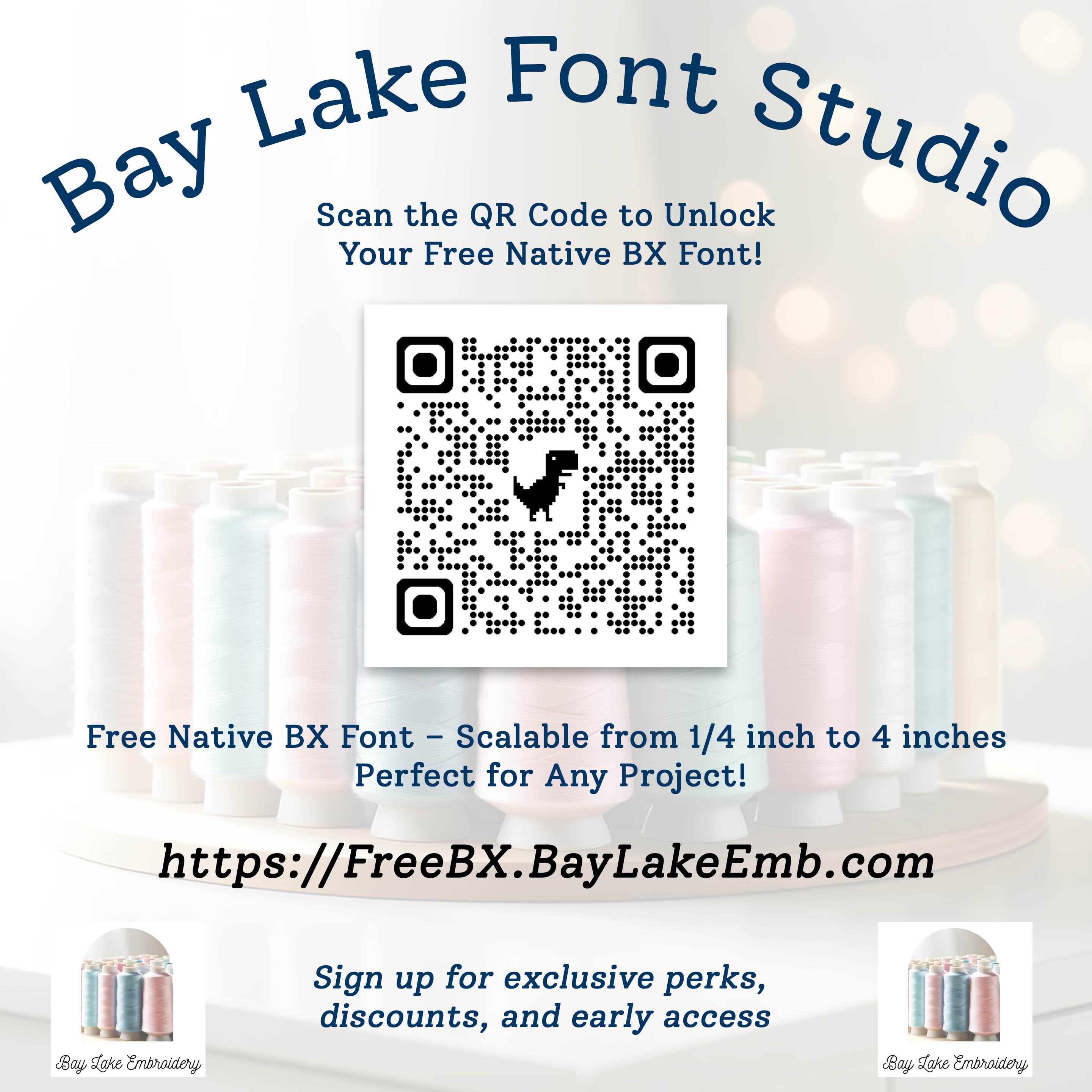 Lexington Embroidery Font: Native BX Format With Alternate Characters ...