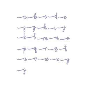 Calista Signature Embroidery Font: Native BX + Stitch Files (digital ...