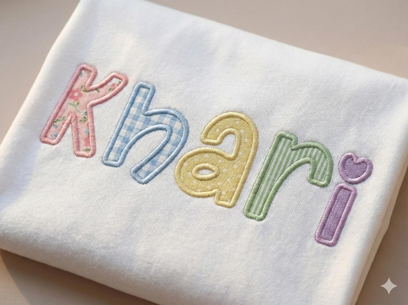 Love Note Satin Stitch Applique Machine Embroidery Font: Native BX ...
