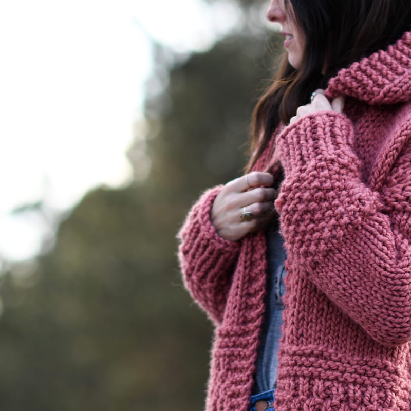 Knit Hoodie Pattern - Etsy