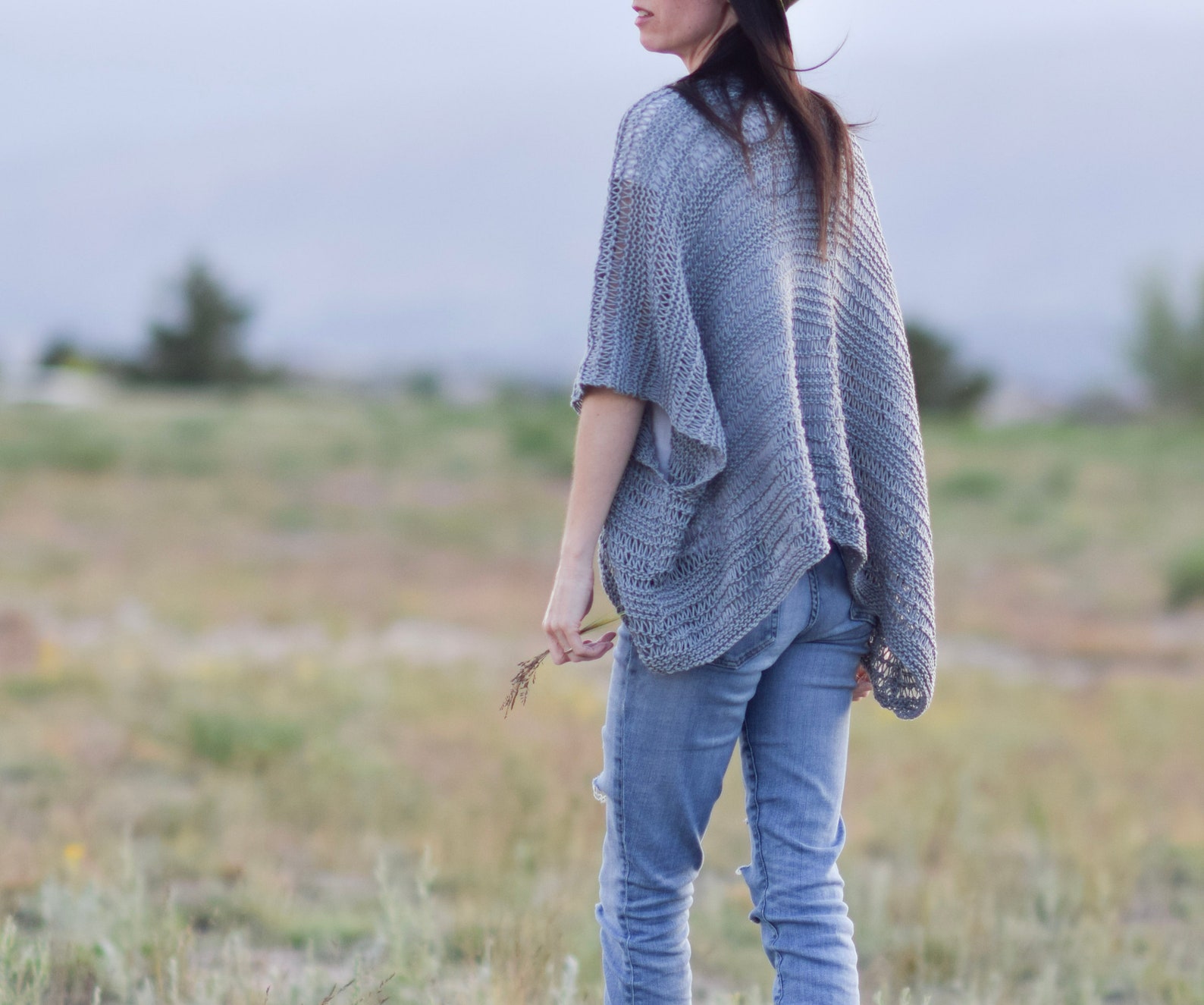 Kimono Knitting Pattern Easy Knit Cardigan Pattern Summer - Etsy