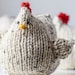 Poppy the Chicken Knitting Pattern ORIGINAL, Knit Chicken Pattern ...