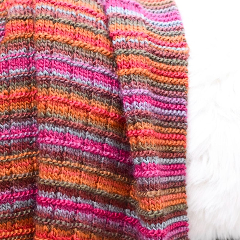 Hand Knitting Lap Blanket - Etsy