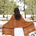 Cosmos Textured Wrap Knitting Pattern, Easy Shawl Knitting Pattern ...