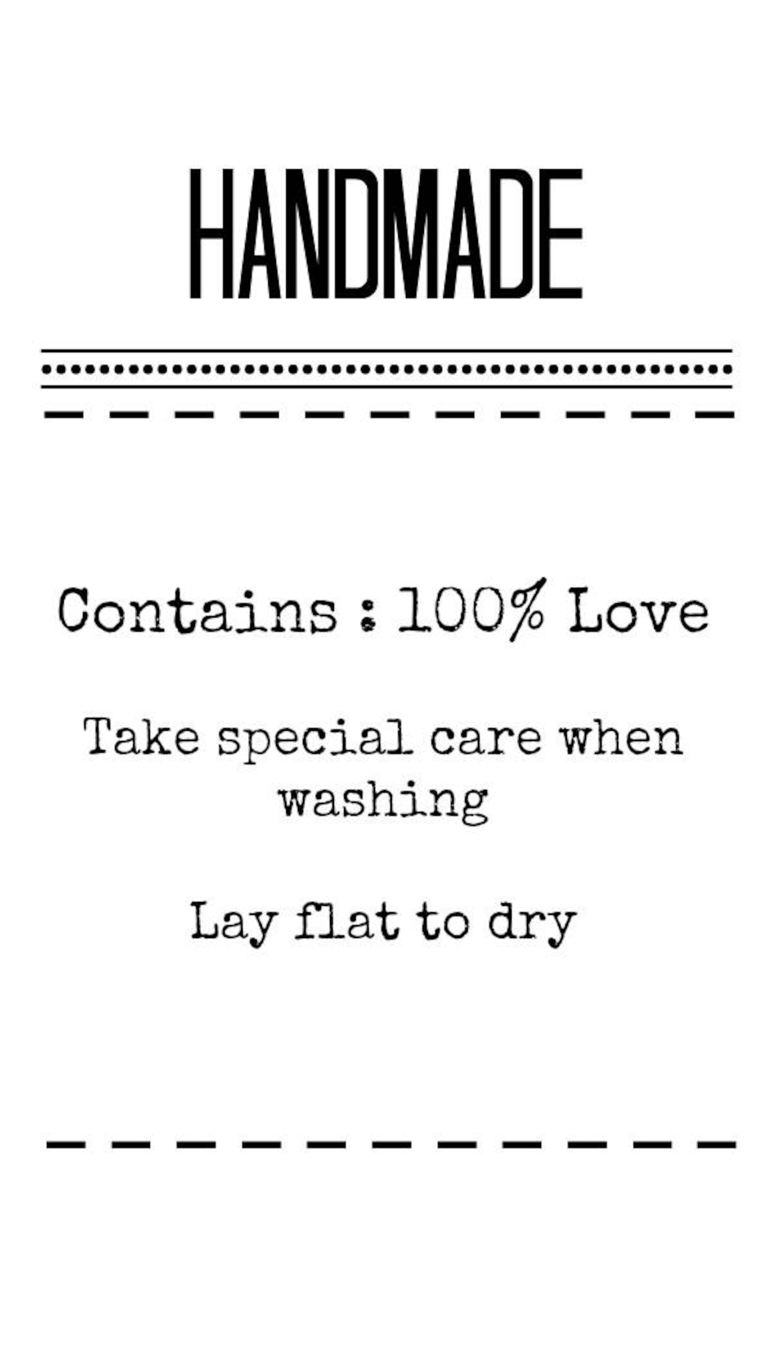 Handmade Labels, Printable Tags, Handmade Printable Tags, Hand Knit ...