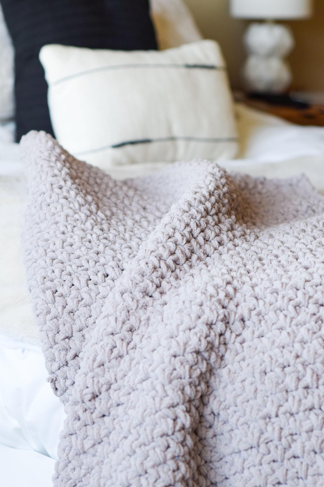 Mini Me Blanket Yarn Crochet Pattern, Super Chunky Blanket Pattern ...