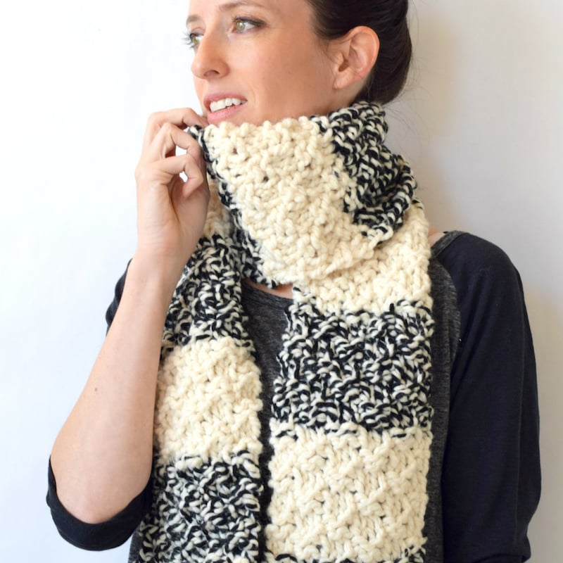Knit Scarf Pattern - Etsy
