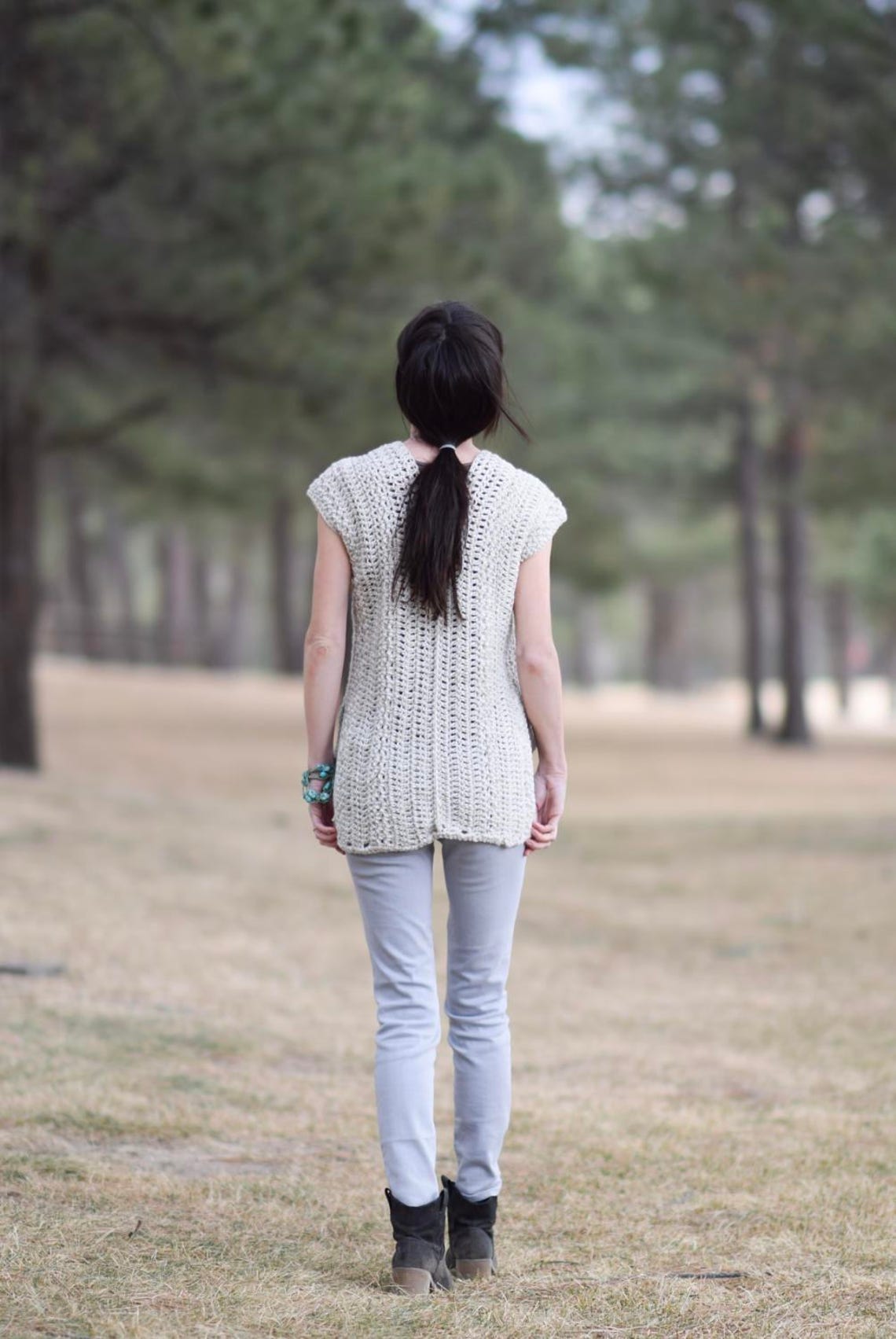 Crochet Shirt Pattern, Crocheted Poncho Pattern, Crocheted Cover Up ...