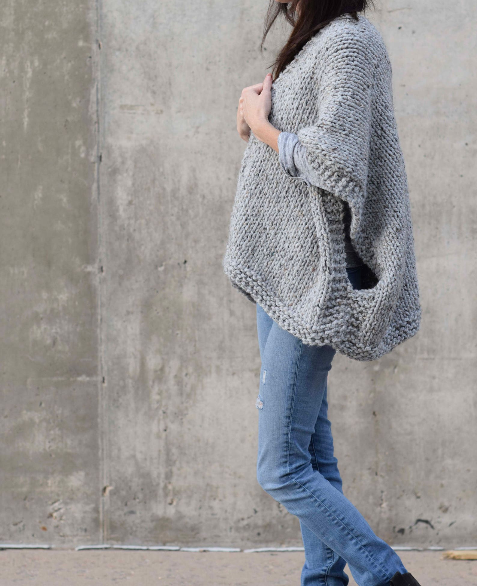 Knitting Pattern Kimono Sweater Knitting Pattern Telluride - Etsy