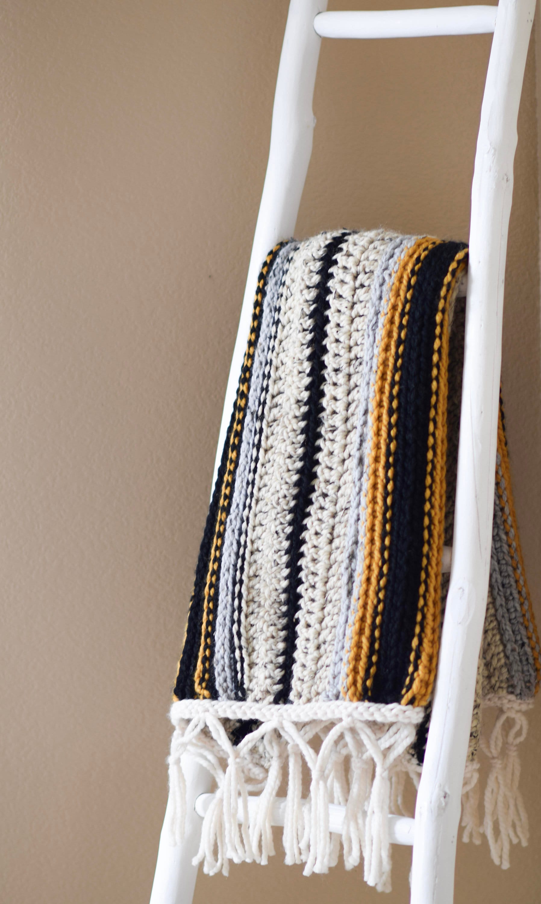 Mexican Serape Crocheted Blanket Crochet Pattern Southwest | Etsy