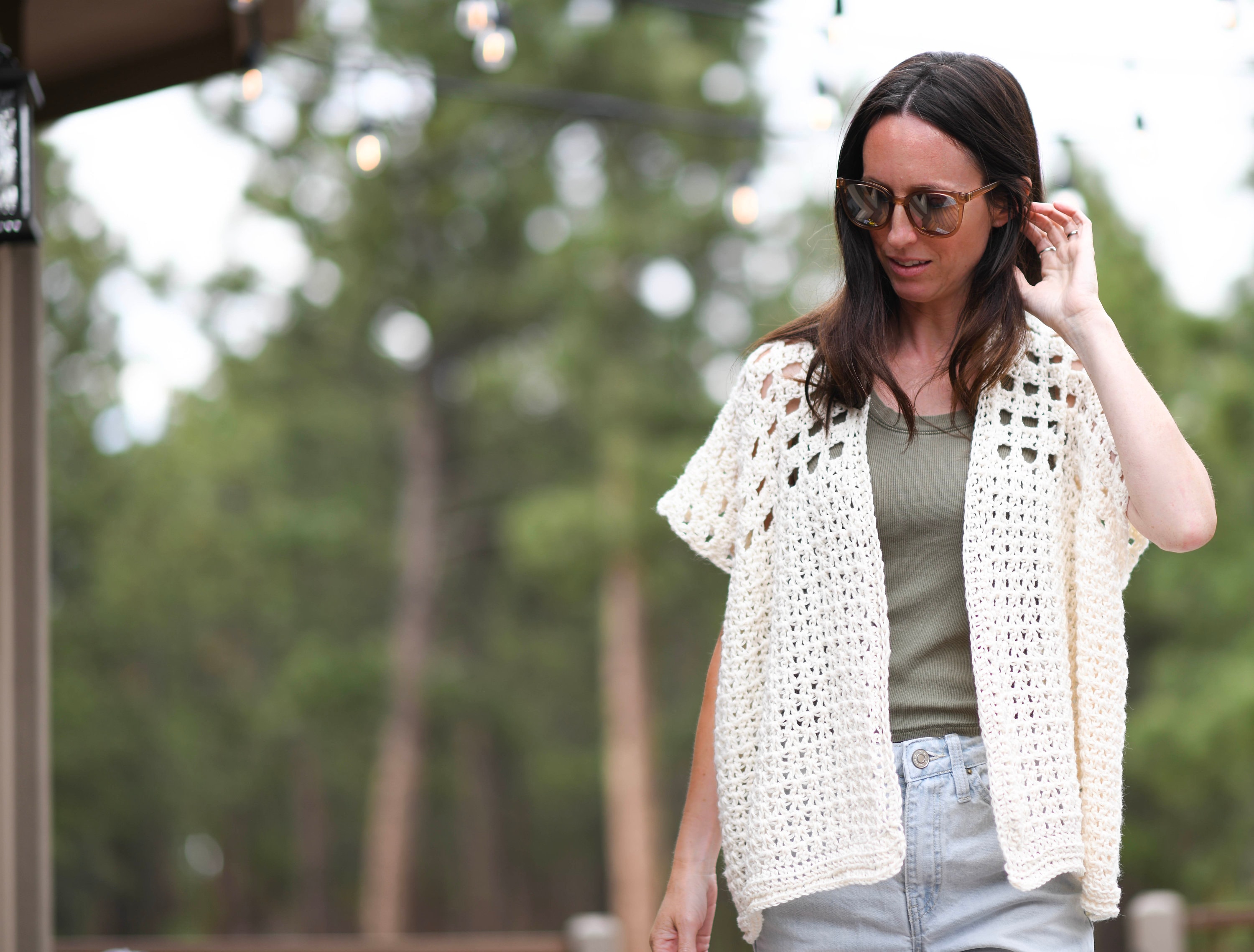 Summer Fun Cardi Crochet Pattern, Summer Cardigan Crochet Pattern, Easy ...