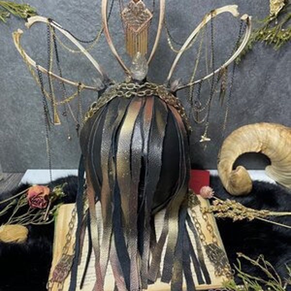 Bone Headdress - Etsy