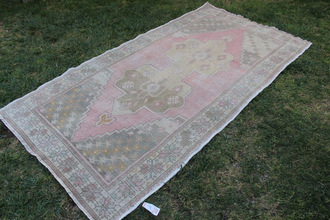 Vintage Turkish Area Rug Handmade Wool Kilim Runner Bohemian - Etsy UK