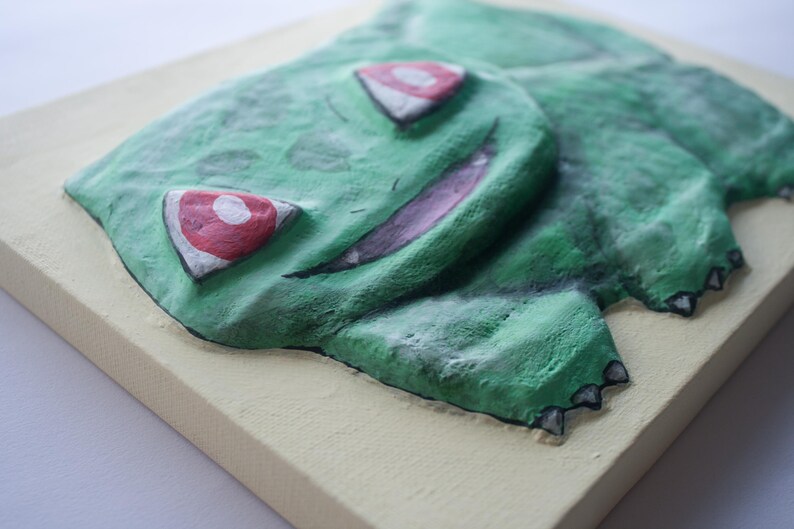 Bulbasaur Pokemon Inspired 3D Picture Craft Kit for Children & Adults ...