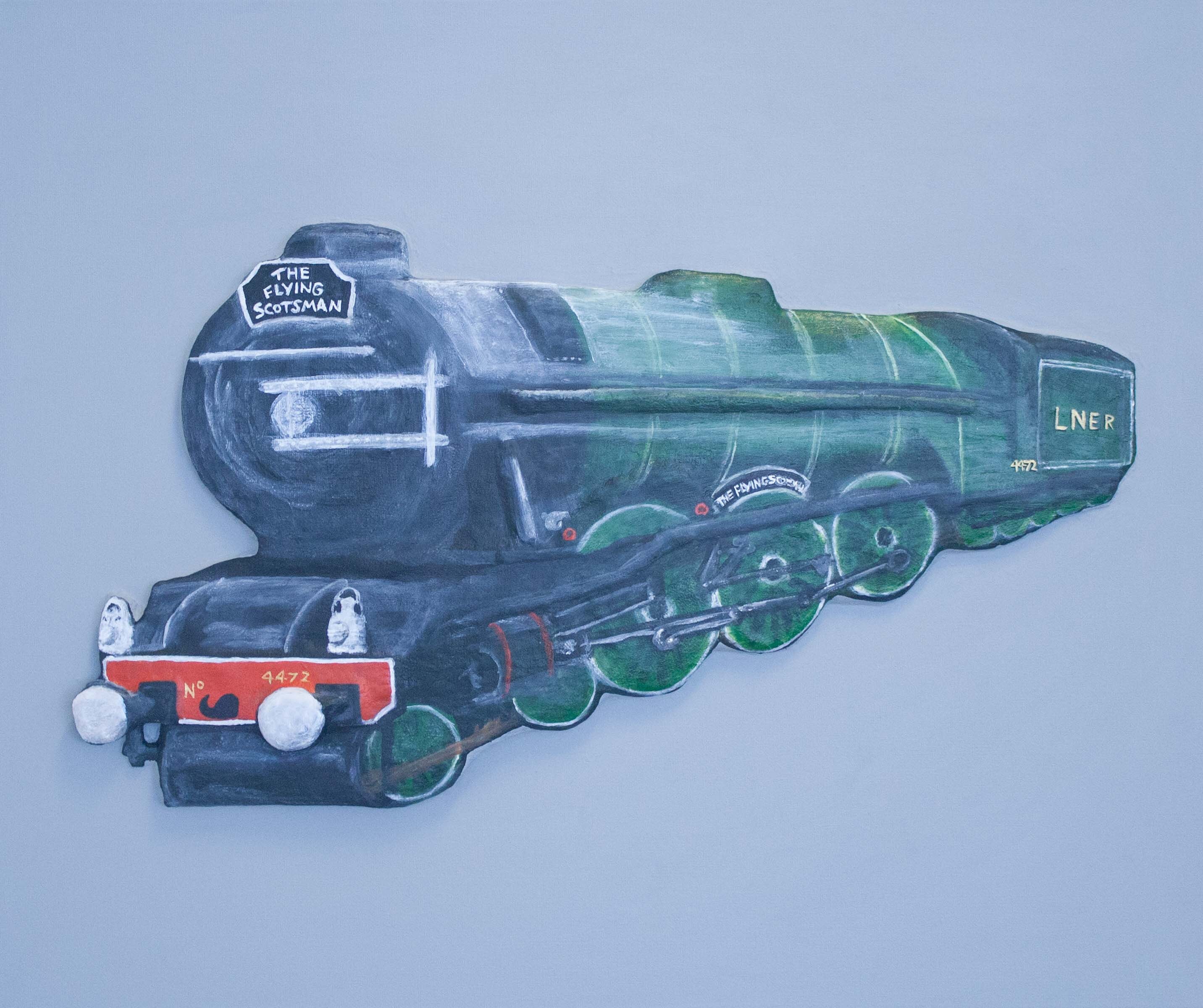 Flying Scotsman Train 3D Picture Craft Kit for Children and Adults ...