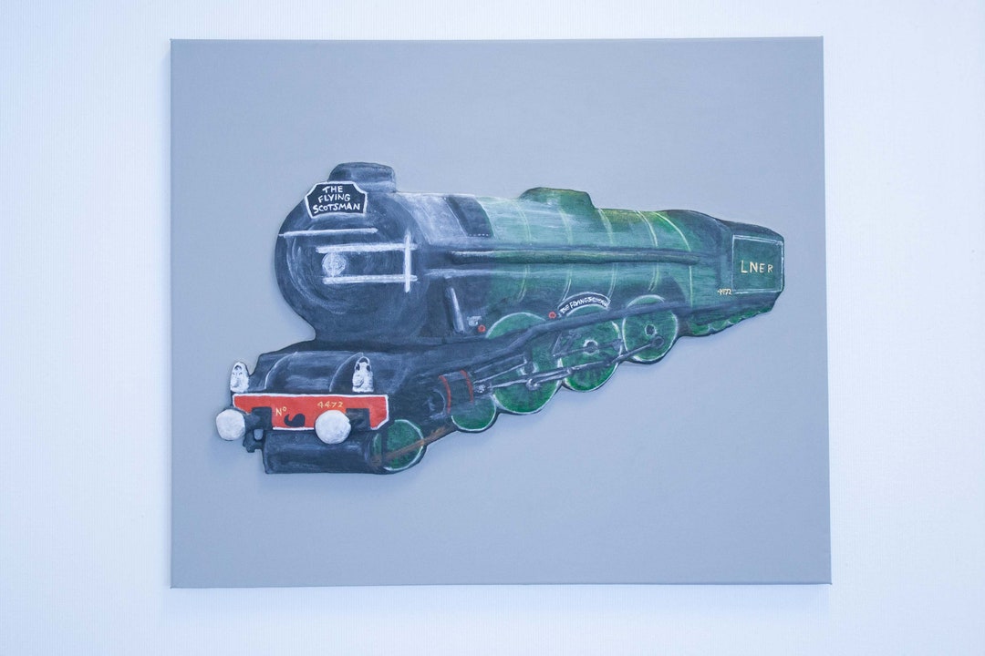Flying Scotsman Train 3D Picture Craft Kit for Children and Adults ...