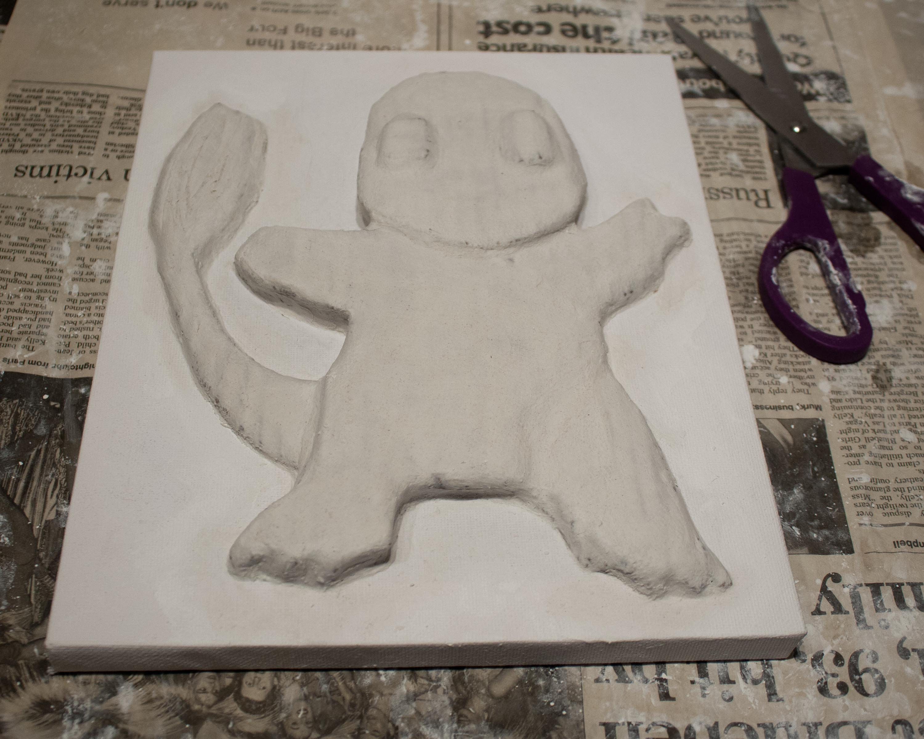 Charmander Pokemon Inspired 3D Picture Craft Kit for Children - Etsy UK