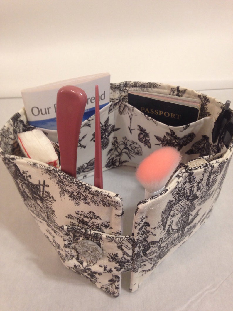 Toile/paris,french Purse Organizer Insert / 26" Long - Etsy