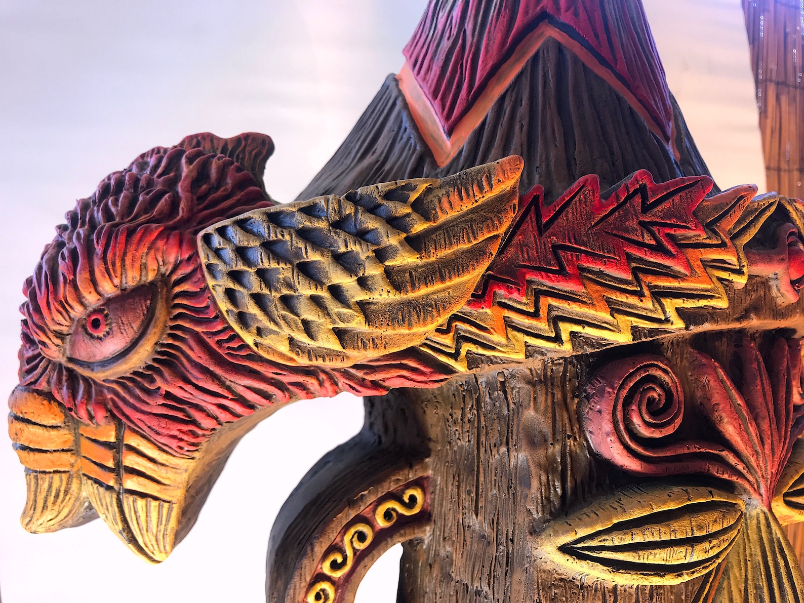 Tiki Room PELE Tiki Torch Statue Figurine Figure Enchanted Tiki Room ...