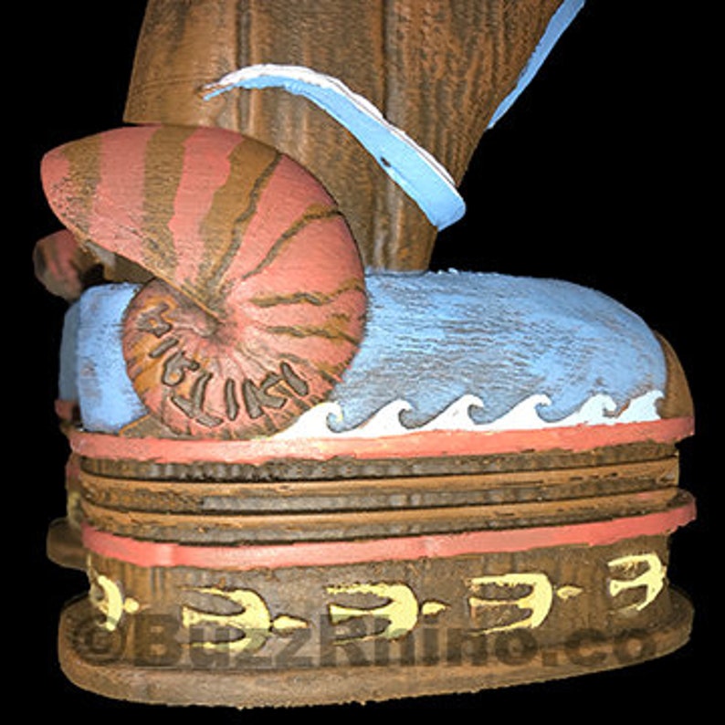 Tiki Room Tangaroa-ru Statue Figurine Figure Enchanted Tiki Room Maori ...