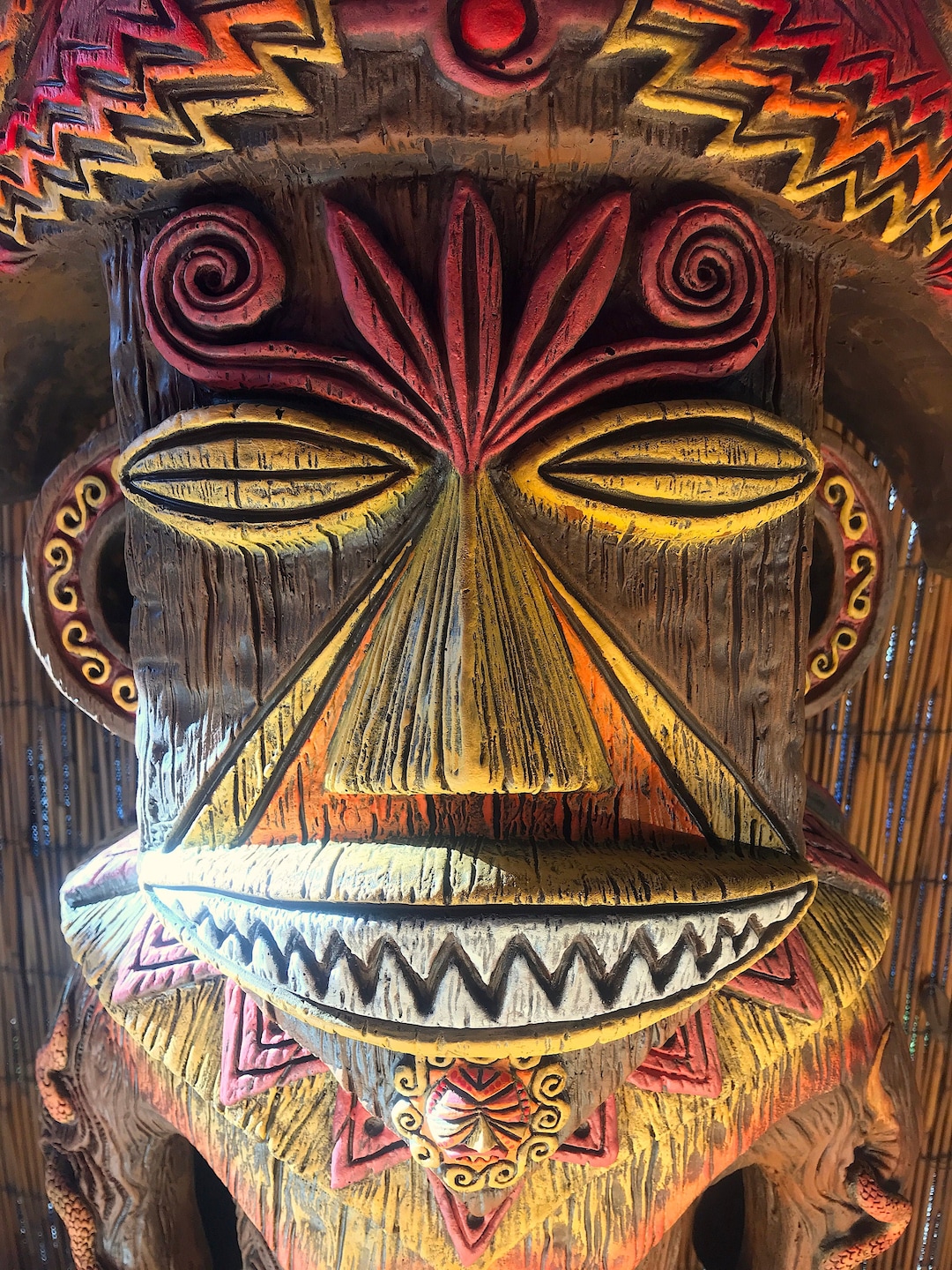 Tiki Room PELE Tiki Torch Statue Figurine Figure Enchanted Tiki Room ...