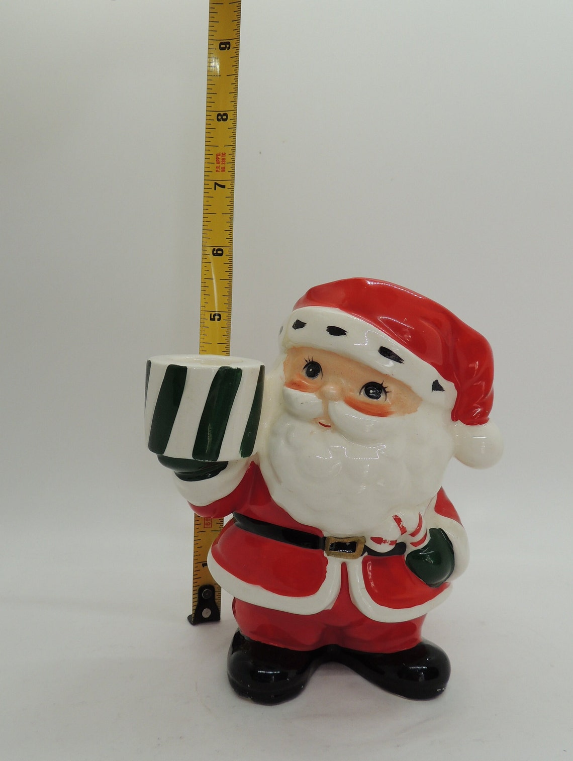 Vintage Santa Candle Holder and Planter Marked Japan Cute - Etsy