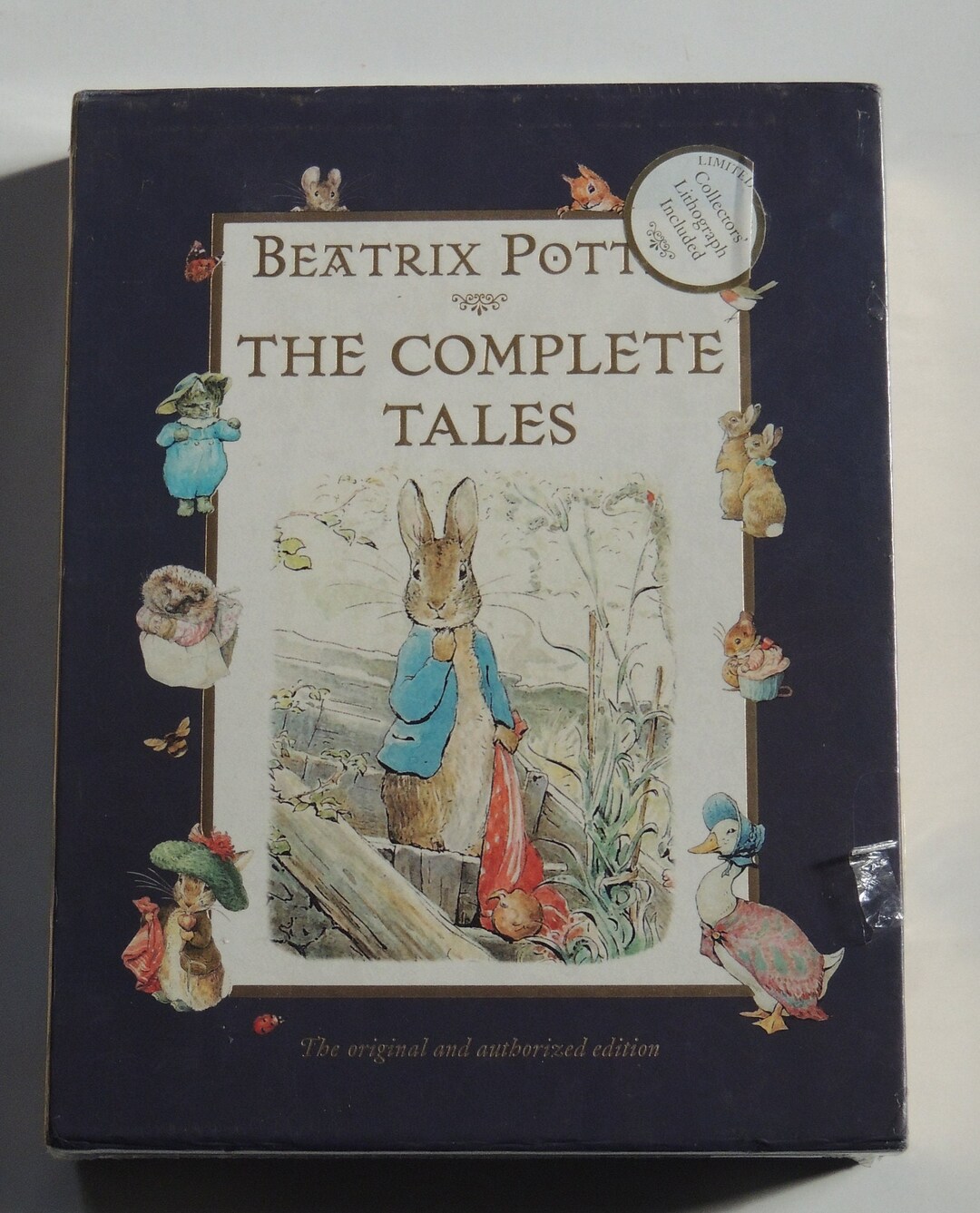 Peter Rabbit Beatrix Potter Complete Tales Book With Slipcase, 100 Year ...