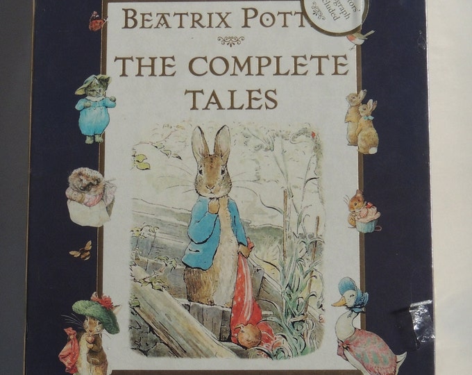 Peter Rabbit Beatrix Potter Complete Tales Book With Slipcase, 100 Year ...