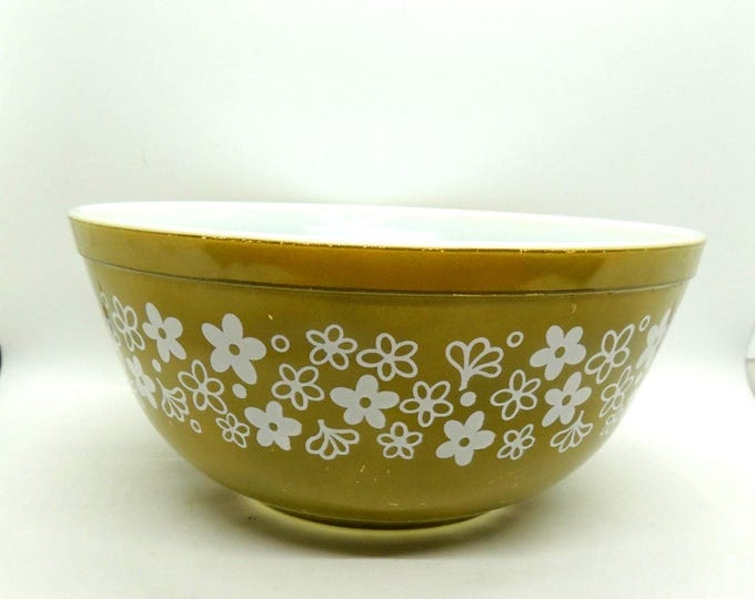 Vintage Pyrex Crazy Daisy Mixing Bowl 403 2.5L, Spring Blossom Mixing ...