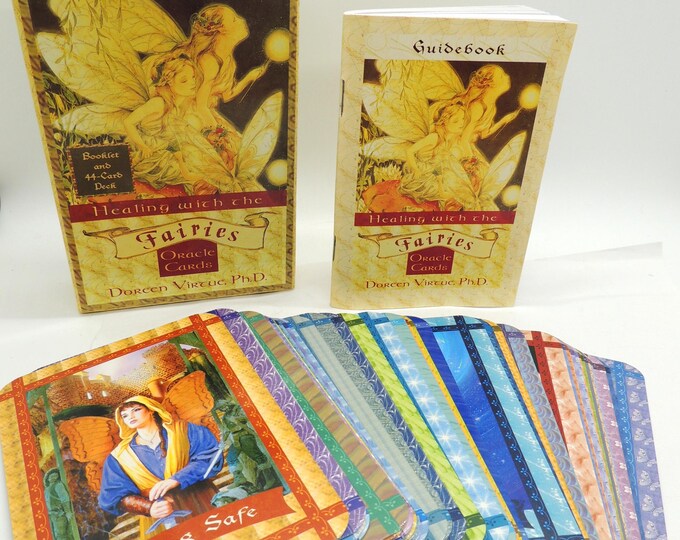 Healing With the Fairies Oracle Cards, Booklet and 44 Card Deck, Doreen ...